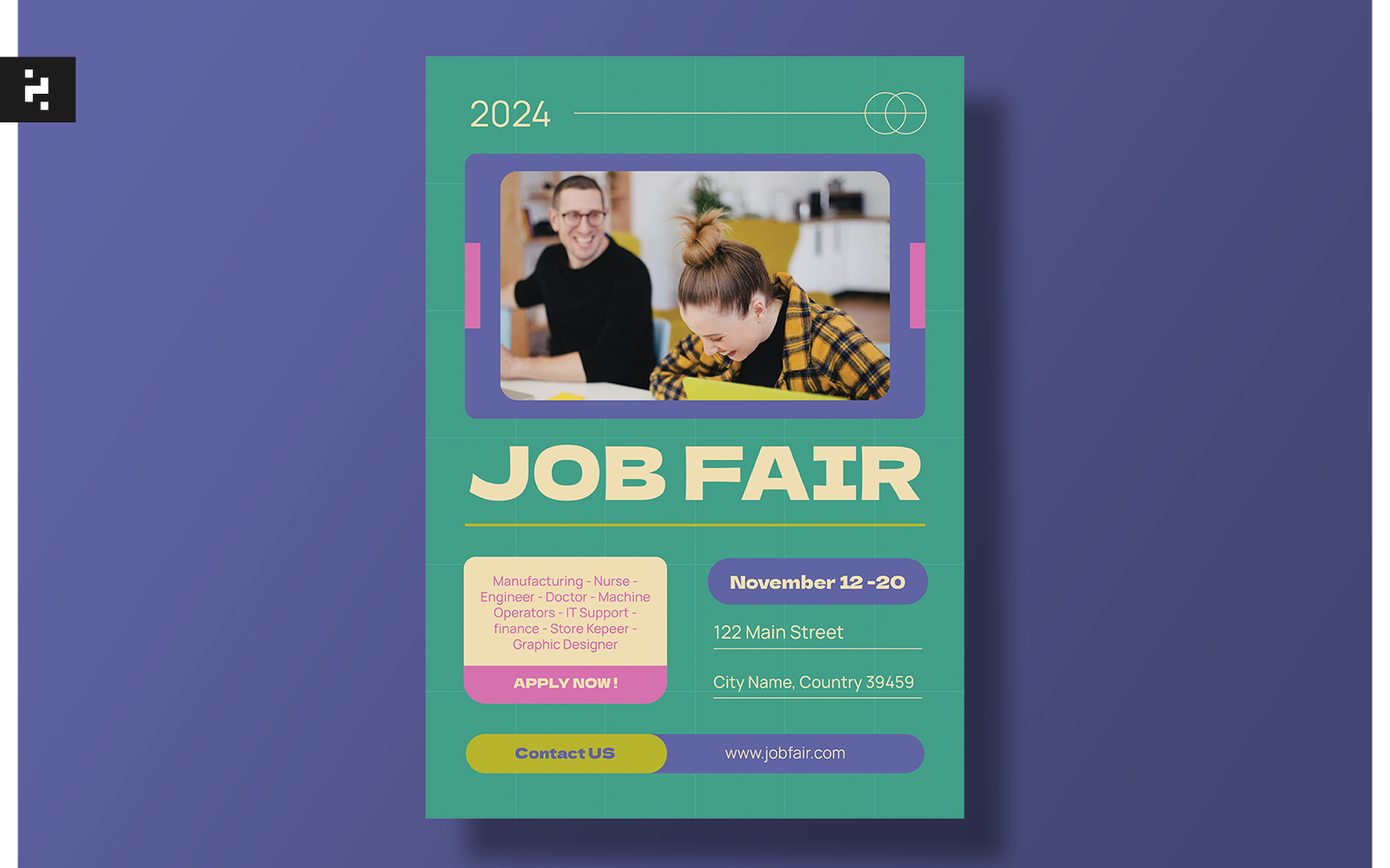 Job Fair Creative Flyer Template job-fair-creative-flyer-template