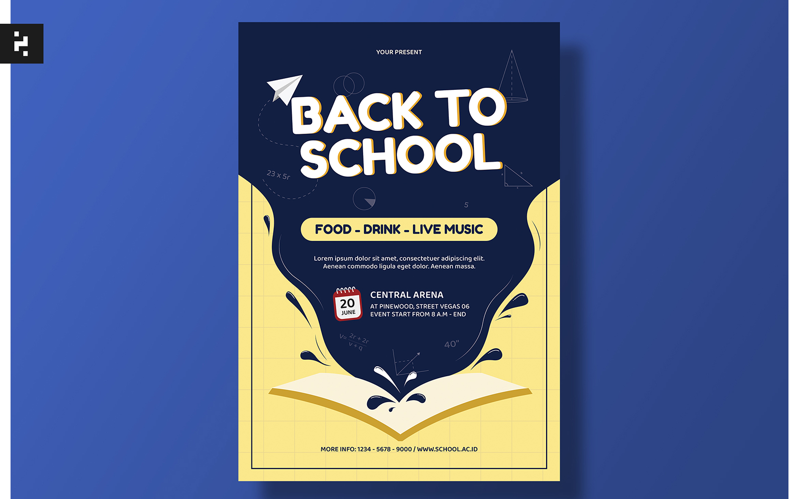 Back To School Flyer Template Back To School Flyer Template