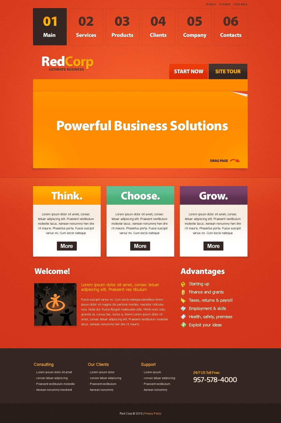 Business Website Template #31644