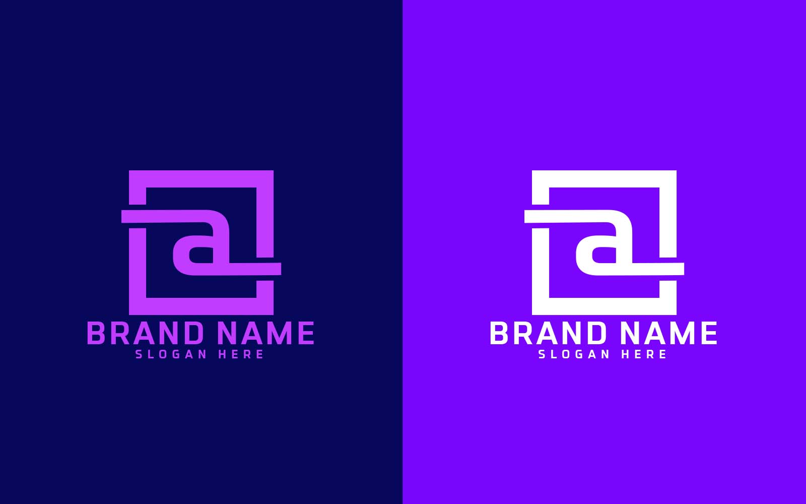Brand A Letter Logo Design