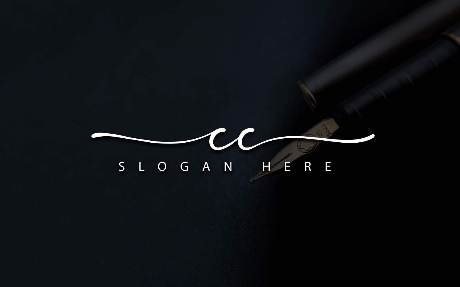 Creative Photography CC Letter Logo Design